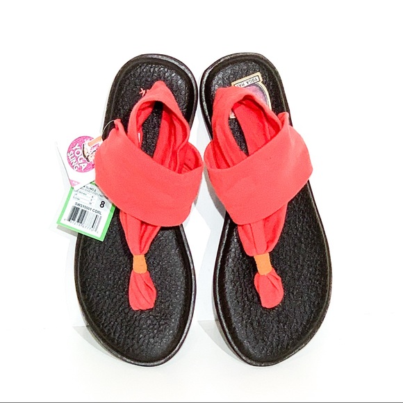 Sanuk | Shoes | New Sanuk Coral Yoga Mat Sling Sandal | Poshmark